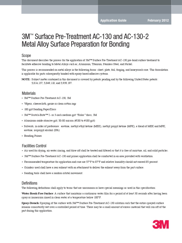 3M Ac-130 | PDF | Abrasive | Materials