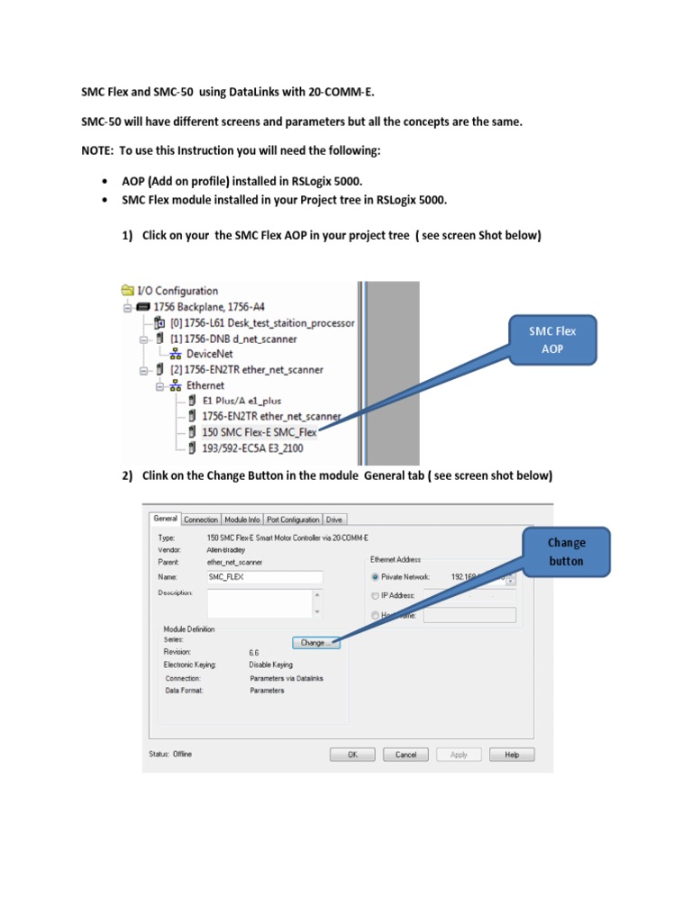 SMC Datalinks Ethernet Option | PDF | Parameter (Computer Programming) | Feedback