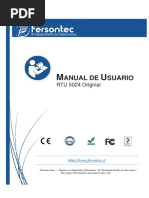 Manual Español RTU5024 | PDF | Gsm | Contraseña
