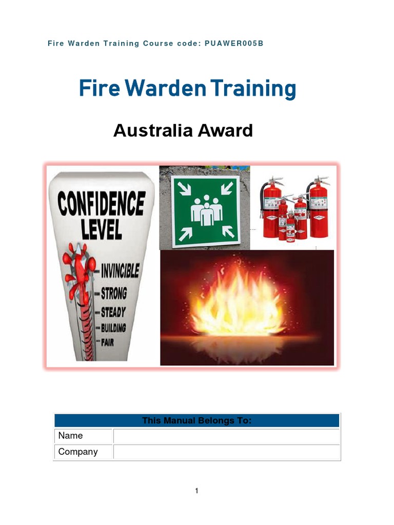 Fire Warden Training | PDF | Emergency | Emergency Evacuation