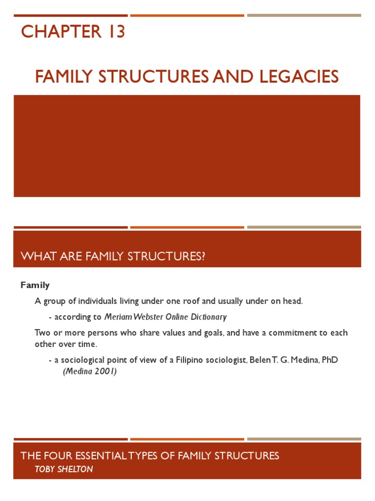 What Are Family Structures | PDF | Parenting | Relationships