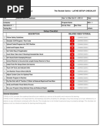 CNC Setup Sheet PDF | PDF