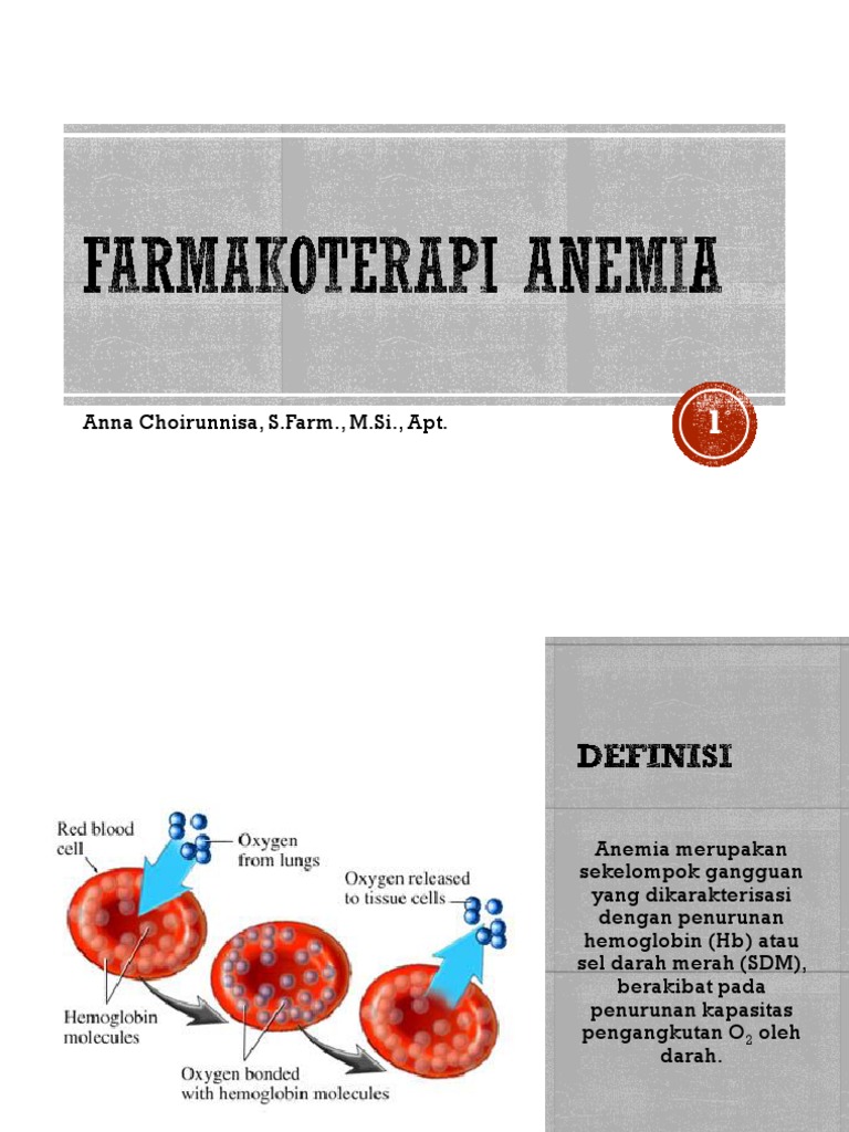 Farmakoterapi Anemia | PDF