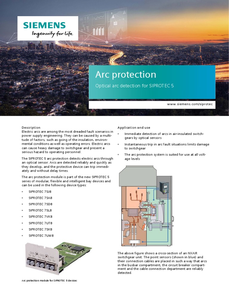 Arc Protection V2 Profile | PDF | Electric Arc | Components
