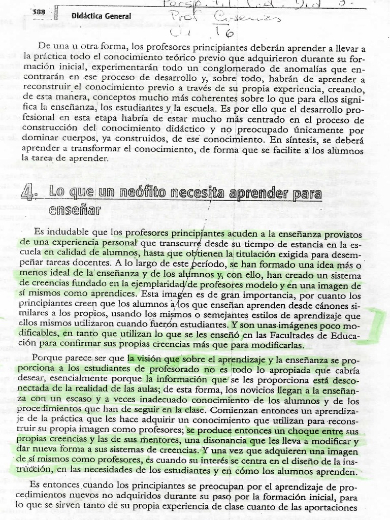 Neofito, lo que necesita aprender para enseñar | PDF