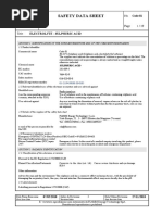 SDS-Lactic Acid - PURAC (English) | PDF | Firefighting | Dangerous Goods
