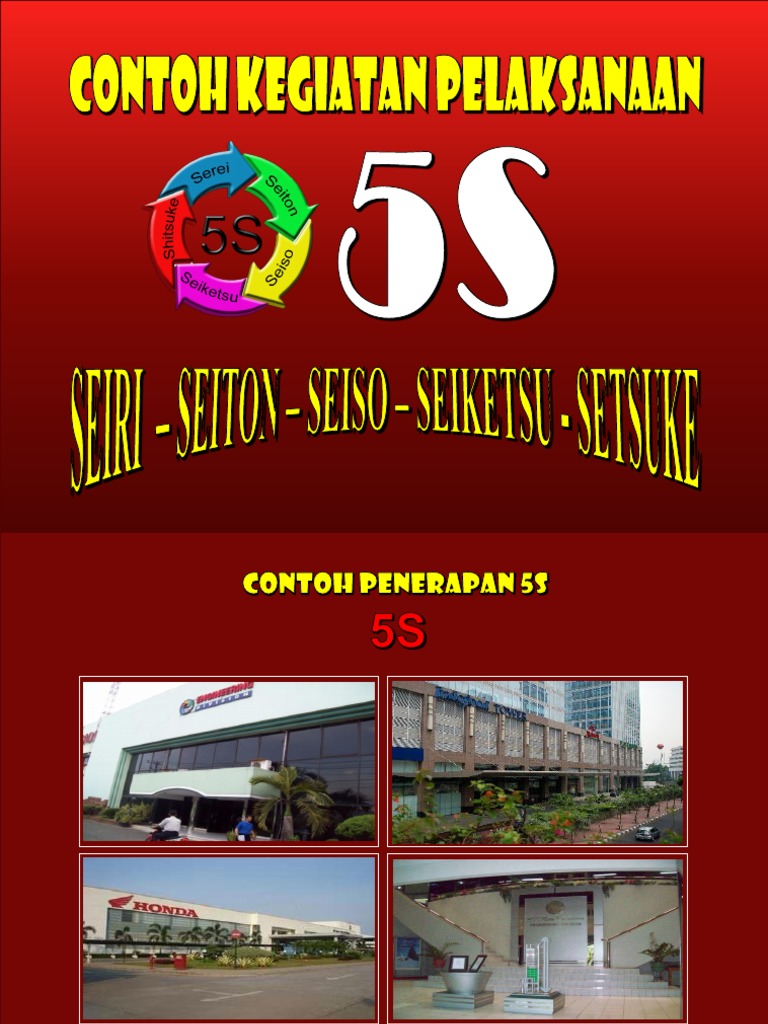 Contoh Penerapan Metode 5S | PDF