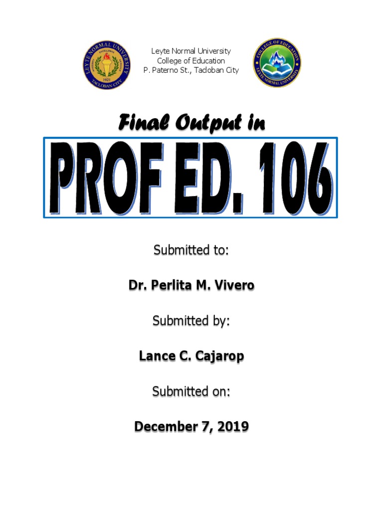 Leyte Normal University | Download Free PDF | Learning | Teachers