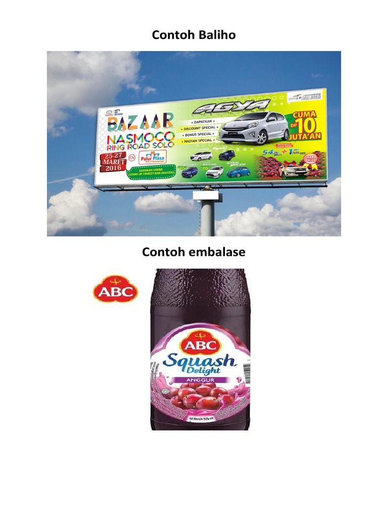 Contoh Baliho Bu Darmi | PDF