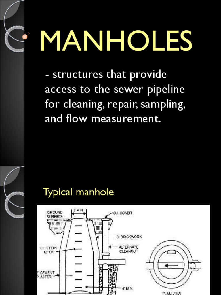 MANHOLES | PDF