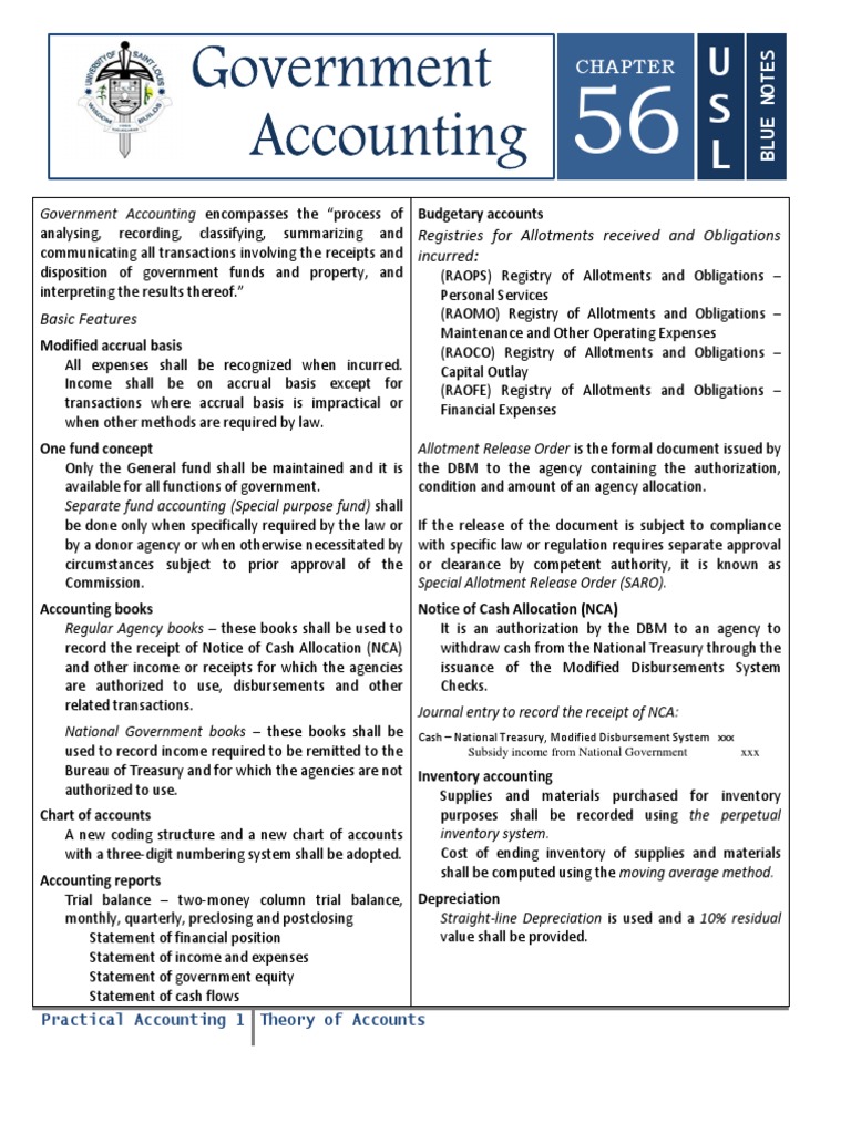 Government Accounting | Appropriation Bill | Fund Accounting