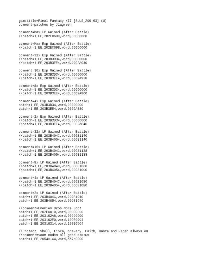 Pinach ff12 | PDF | Role Playing Video Games | Video Games