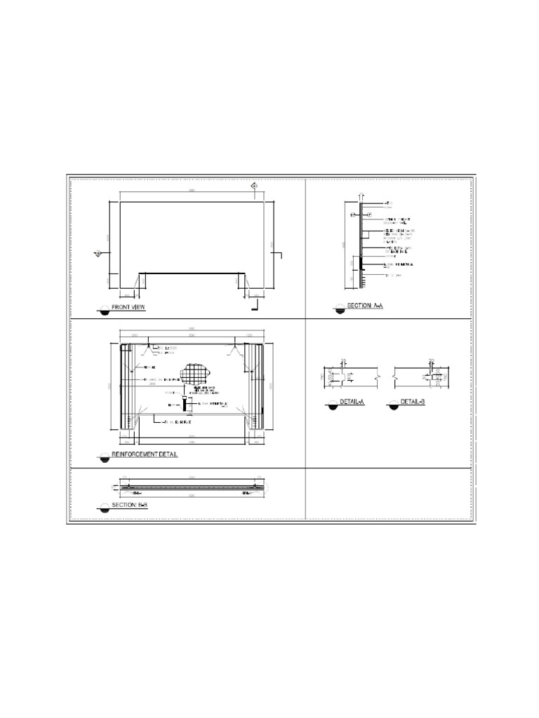Panel Shop Drawing - Sample | PDF