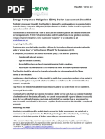 Boiler Maintenance Checklist Overview | PDF | Boiler | Energy Conversion