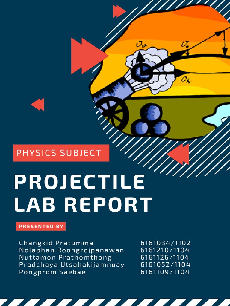 Projectile Lab Report | PDF | Projectiles | Physical Sciences