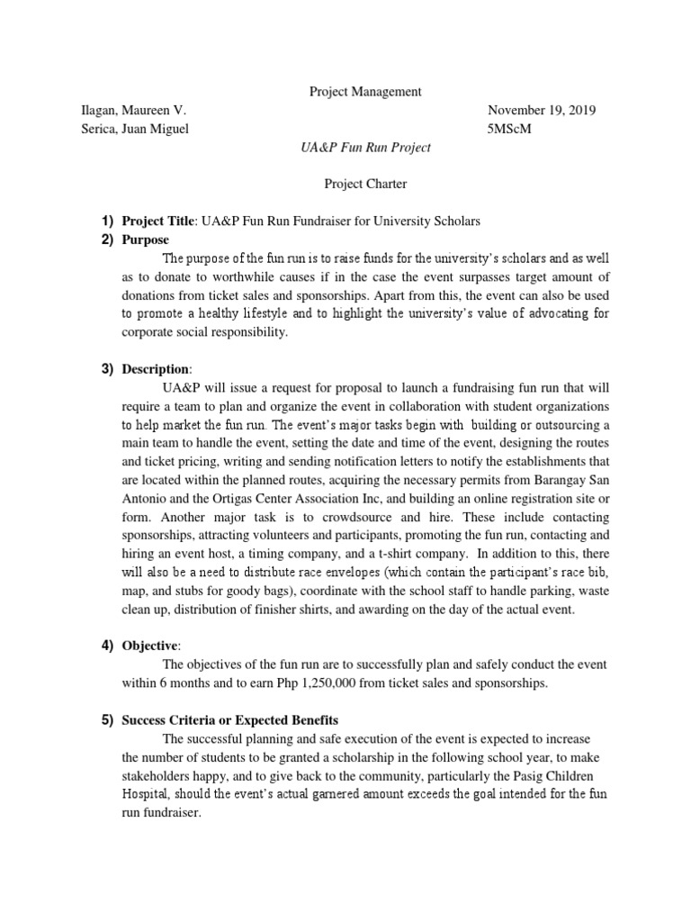 Project Management Final Paper 1 | PDF | Business