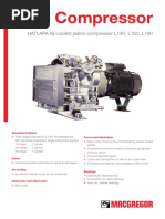 Instruction Manual Air Compressor: Sperre | PDF | Piston | Valve