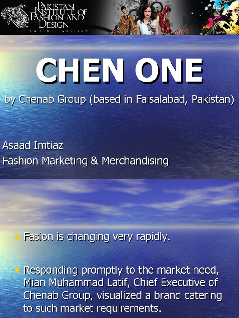 Chen One | PDF | Business Economics | Pakistan