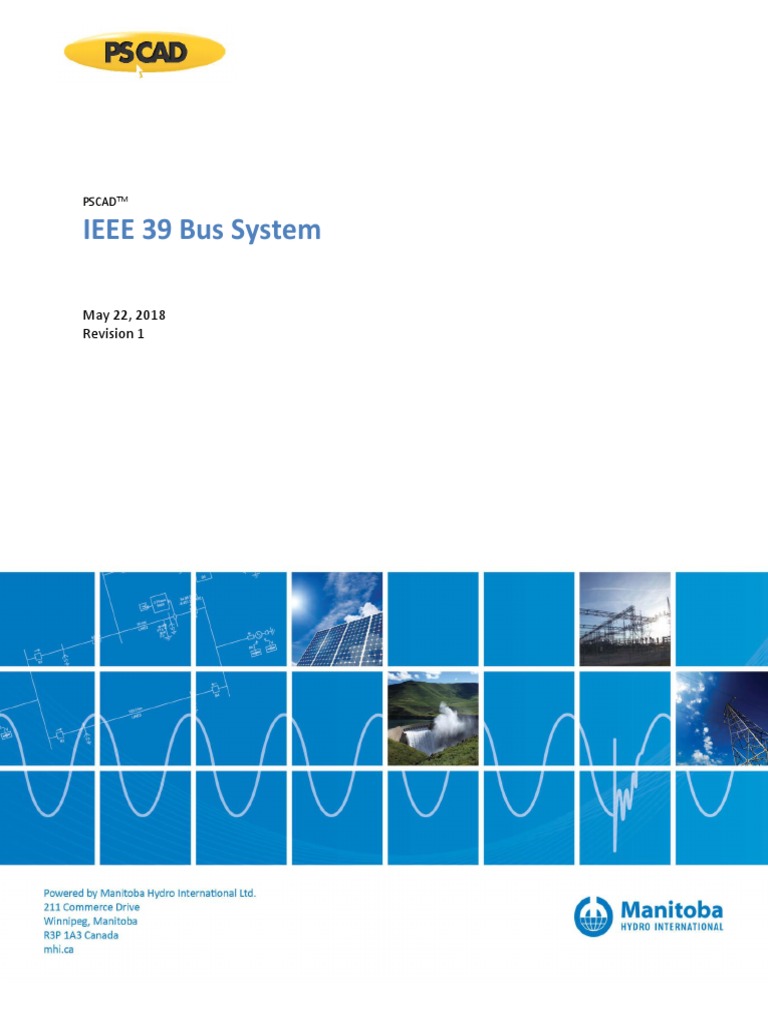 Ieee 39 Bus Technical Note | PDF | Electric Power Transmission ...