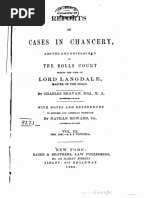 Hyde V Wrench (1840) 49 ER 132 | PDF | Private Law | Common Law