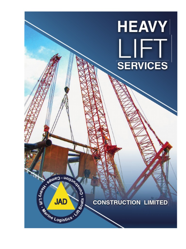Jad - Heavy Lift Services | PDF | Crane (Machine) | Transport