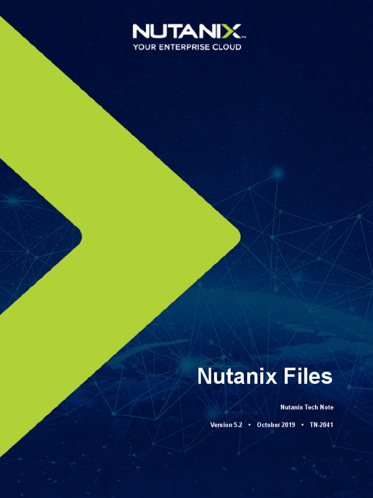 Nutanix Files | PDF | Domain Name System | File System