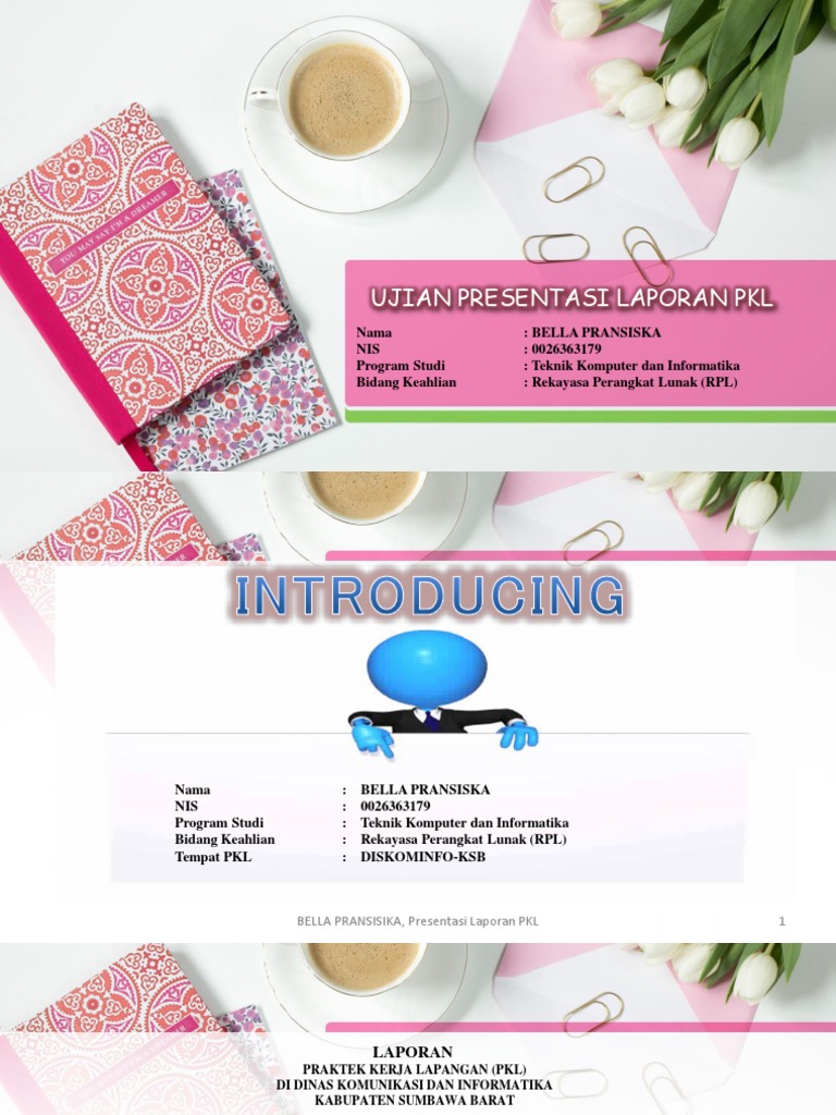 Presentasi Laporan PKL Bella Fransiska | PDF
