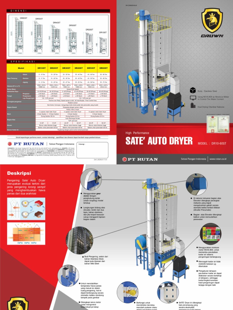 Crown Sate Dryer | PDF