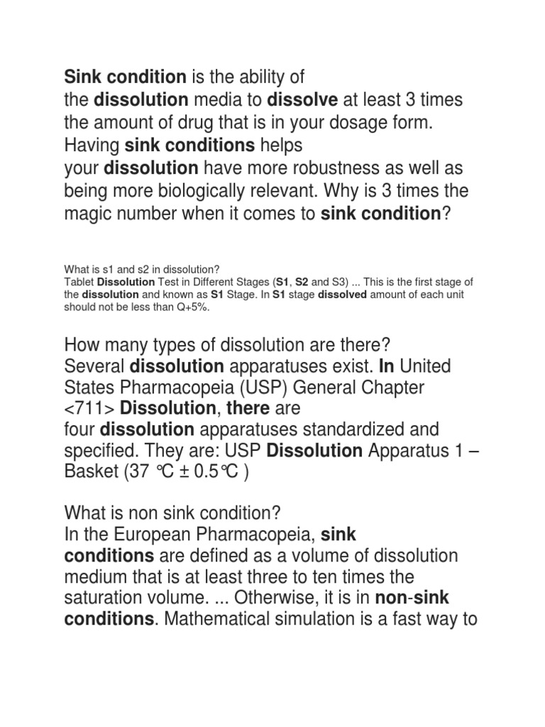 Disolusi Q & A | PDF | Solution | Solvation