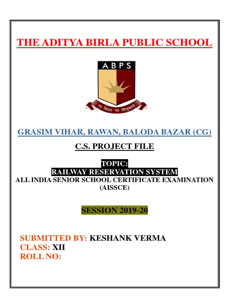 Class 12 Computer Science Project Python Pdf Python Programming Language Programming 2472