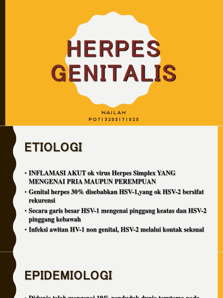 Herpes Genitalis | PDF