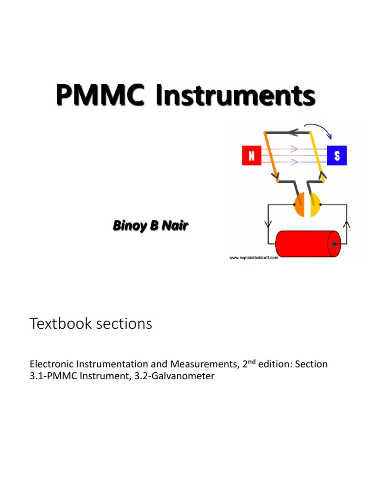 1 Binoy PMMC | PDF | Inductor | Magnet