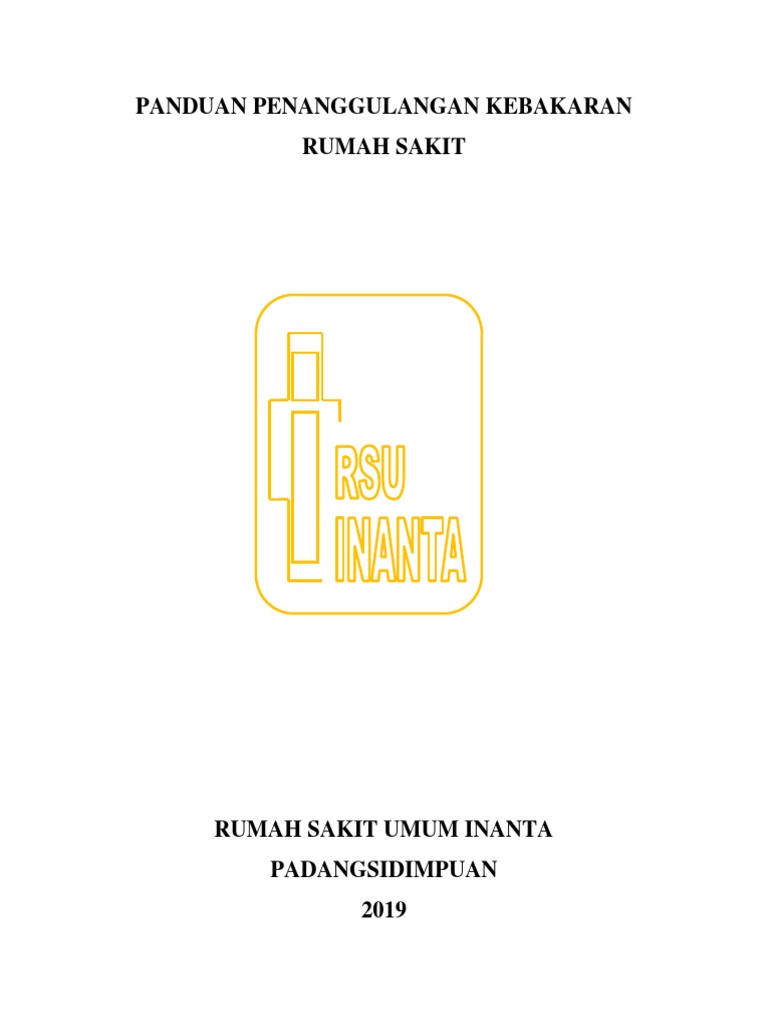 Panduan Kebakaran RS Inanta 2019 | PDF