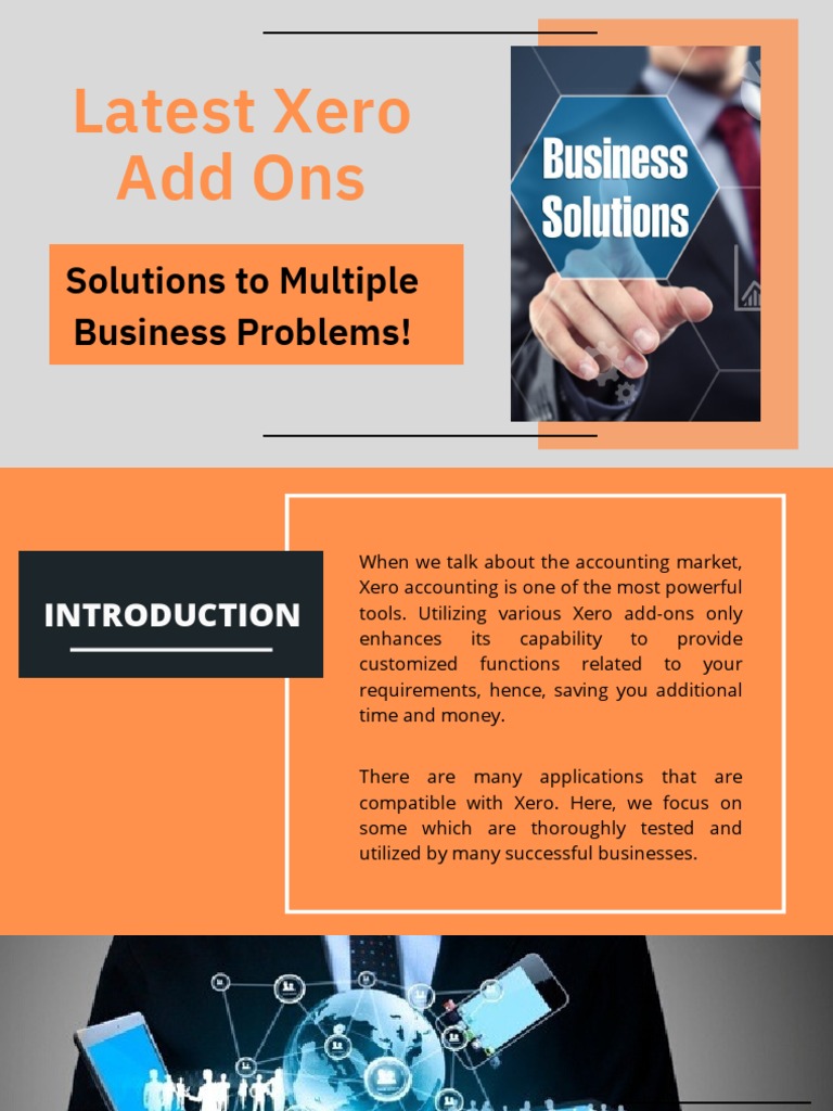 Latest Xero Add Ons - Solutions To Multiple Business Problems! | PDF ...