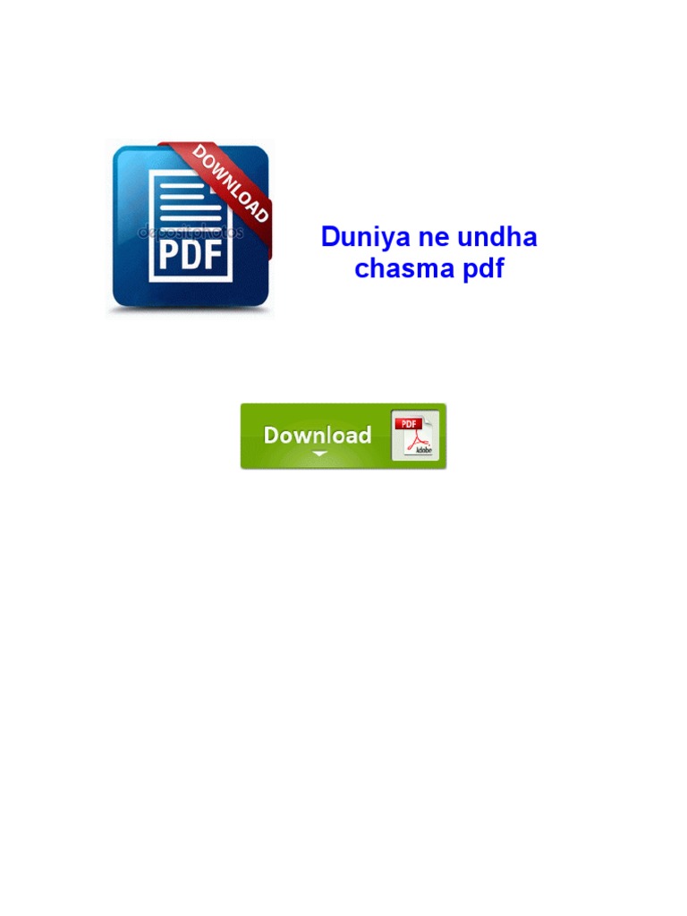 Duniya Ne Undha Chasma PDF | PDF | Microsoft Windows | Software