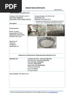 Hydro Test Certificate Template (Soft Copy) | PDF | Pressure ...