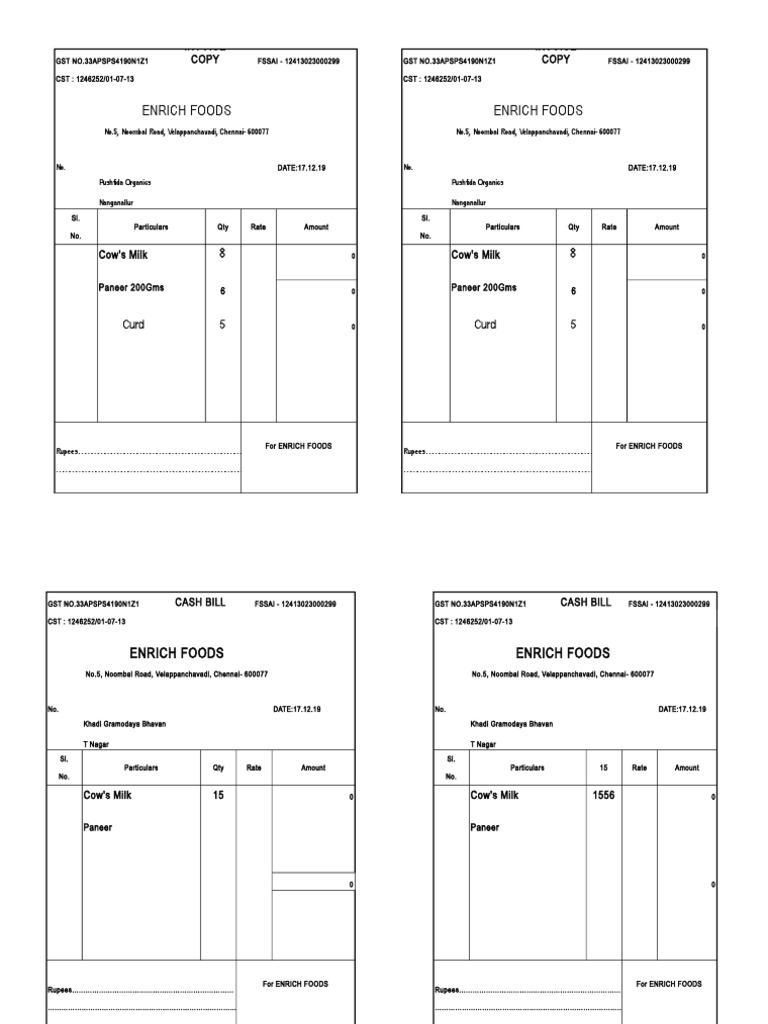 Bill | PDF | Livestock | Dairy Products