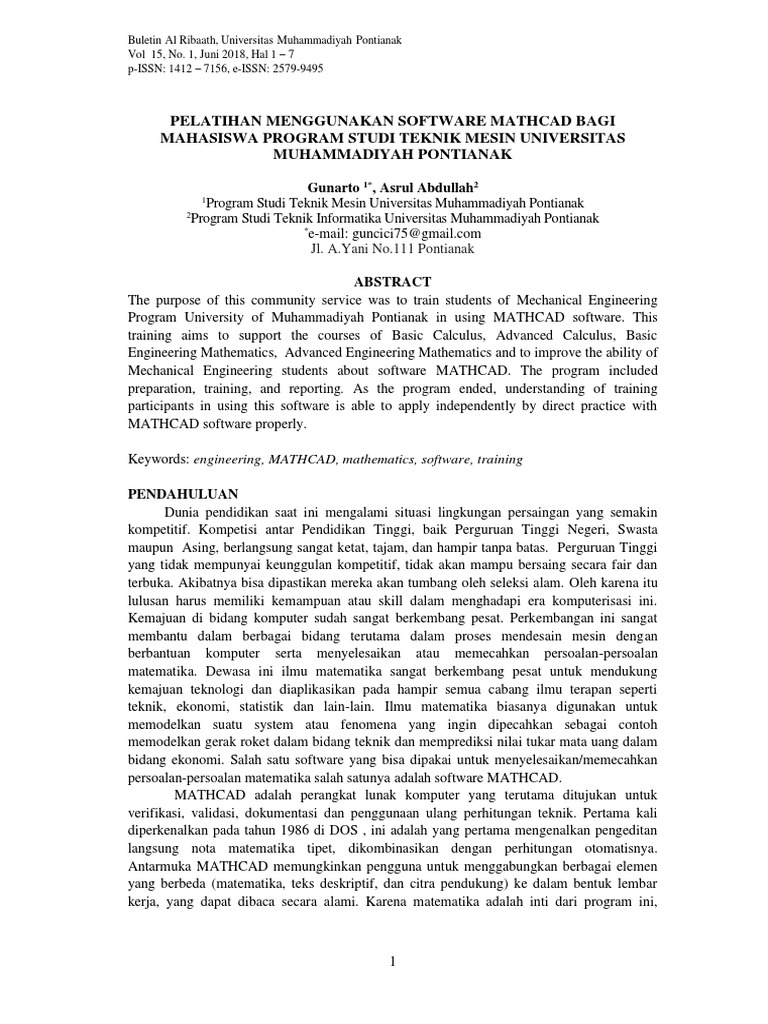 Mathcad Tutorial | PDF