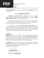 DEMANDA DE FILIACION POST MORTEM Modelo | PDF | Convenio europeo de ...