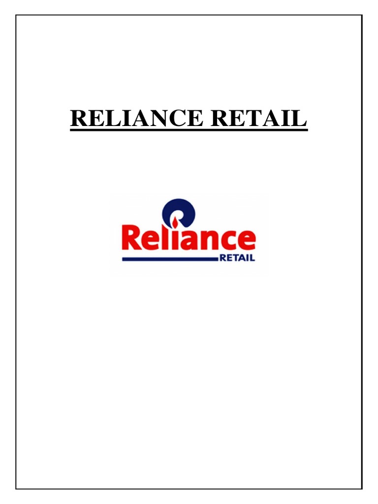 Overview of Reliance Retail Strategies | PDF | Retail | Search Engine ...