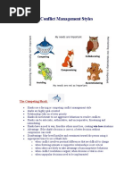 Conflict Management Styles | PDF | Psychological Concepts | Psychology