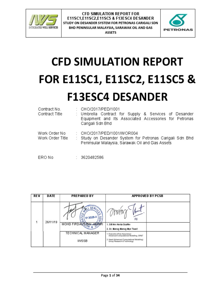 E11 Hub CFD Report Coverpage - Signed-Signed | PDF | Energy Industry ...