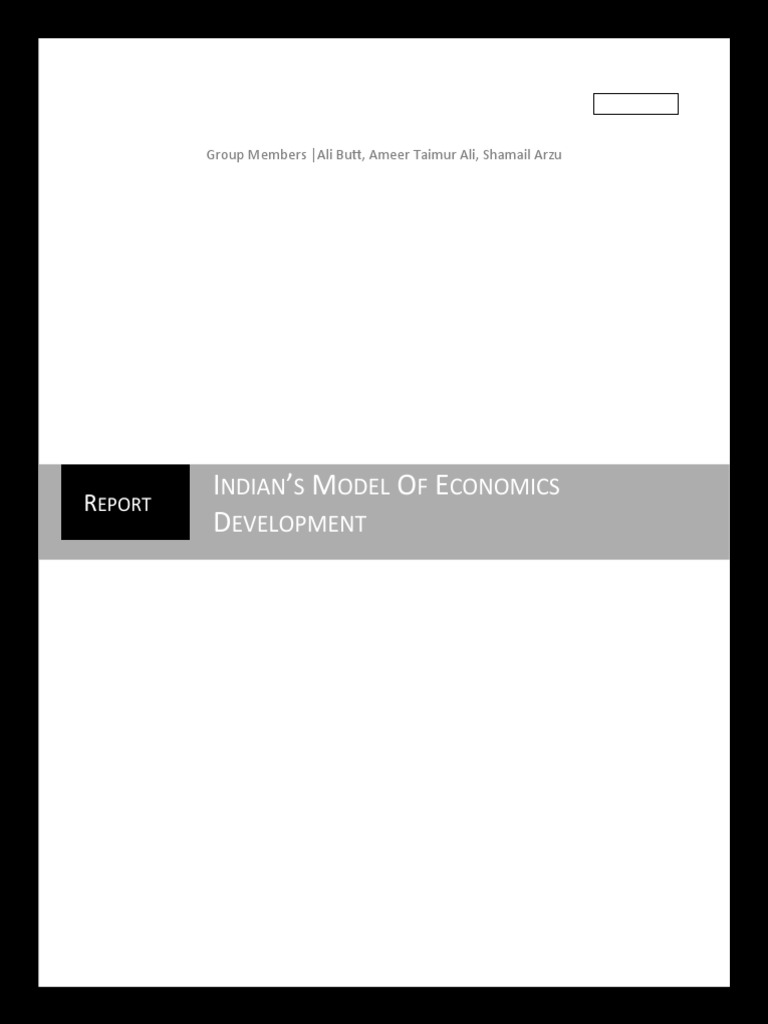 Indian Economic Development Models | PDF | Economic Policy | Gratitude