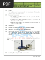 Soil Compaction Test Report | PDF | Density | Sustainable Building