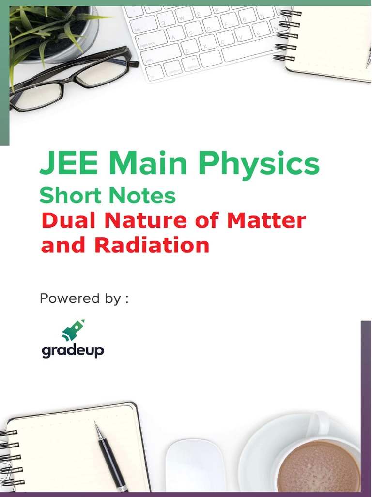 Dual Nature of Matter and Radiation-Notes-Iit-Jee - pdf-65 | PDF ...