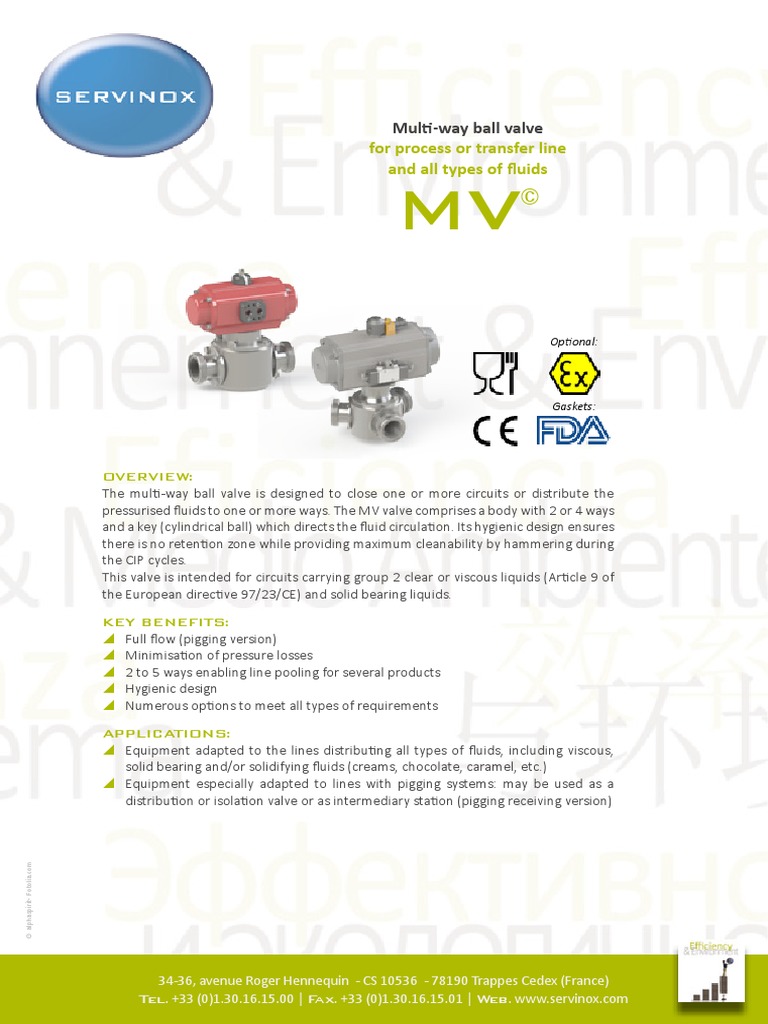 Tetralon FCP-MV-EN - 002 | PDF | Valve | Mechanical Engineering