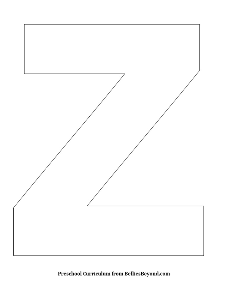 Lesson Plan Letter Z PDF | PDF