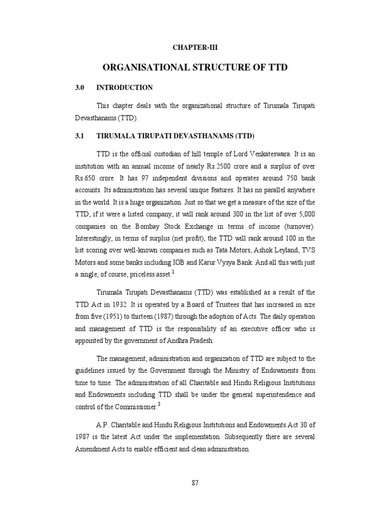 TTD Act | PDF | Business