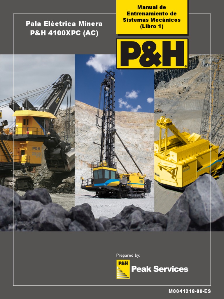 Pala Eléctrica Minera P&H 4100 XPC (AC) Libro 1 | PDF | Eje | Bienes ...