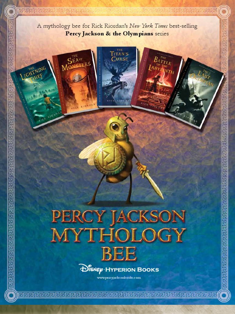 Percy Jackson Mythology Bee | PDF | Zeus | Hera